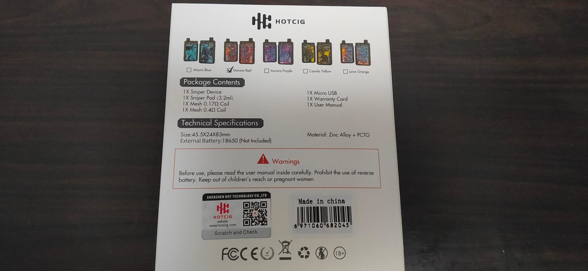 HOTCIG SNIPER 18650 Pod kitレビュー｜カスタマイズ性が高いPOD型を紹介 | スーパーベイパー SUPERVAPER